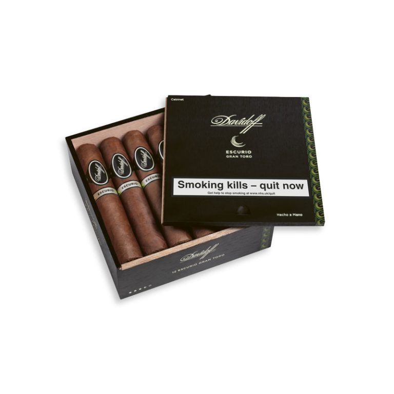 Davidoff Escurio Gran Toro Cello (12) - Cigar Shop World