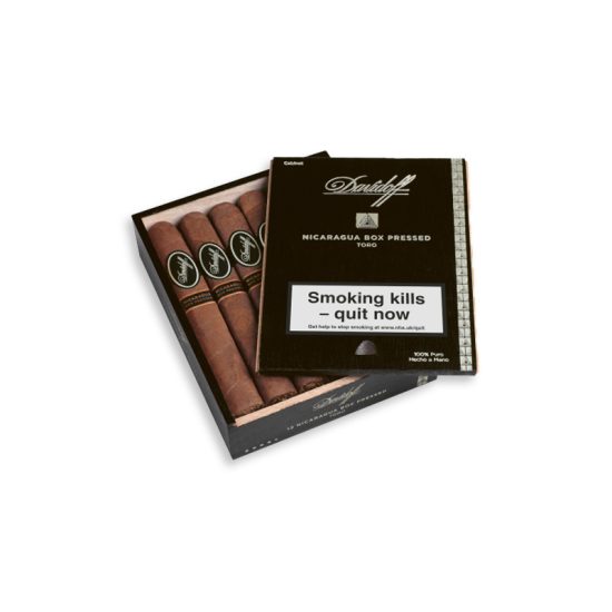 Davidoff Nicaragua box pressed Toro (12) - Cigar Shop World